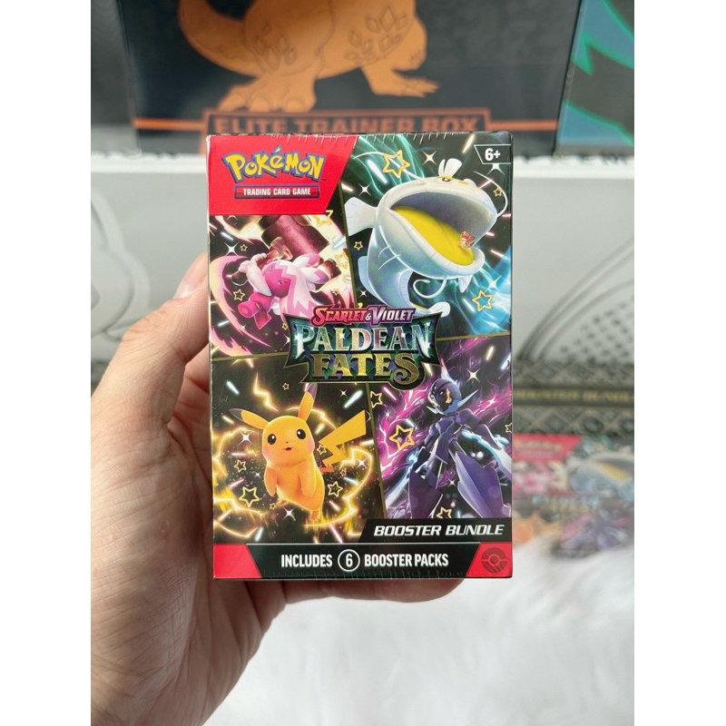 Pokémon TCG: Scarlet & Violet-Palden Fates Booster Bundle | Shopee Thailand