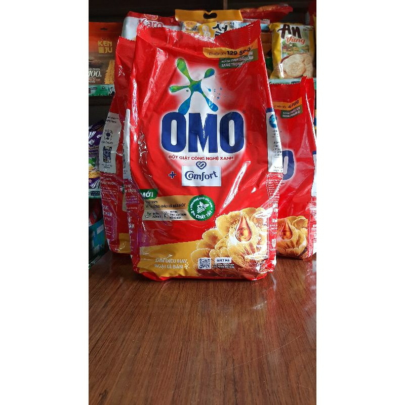 Omo COMFORT LAUNDRY POWDER BAG 5,1KG และ OMO REGULAR BAG 5-7KG | Shopee ...