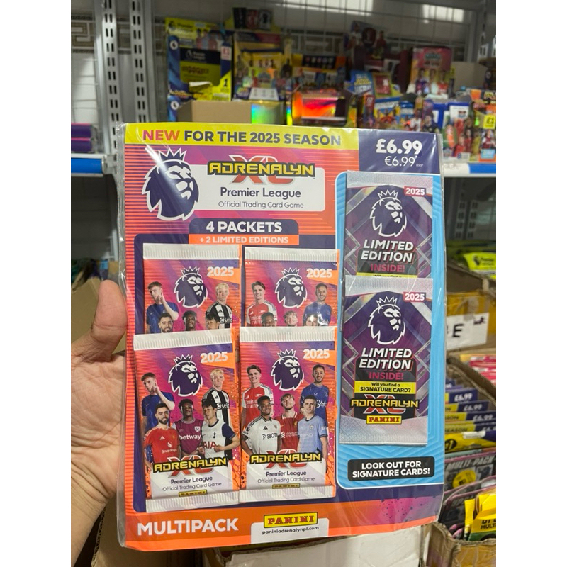 [ Multi Pack ] Panini Adrenalyn XL Perminger League Multi Pack 2025 ...