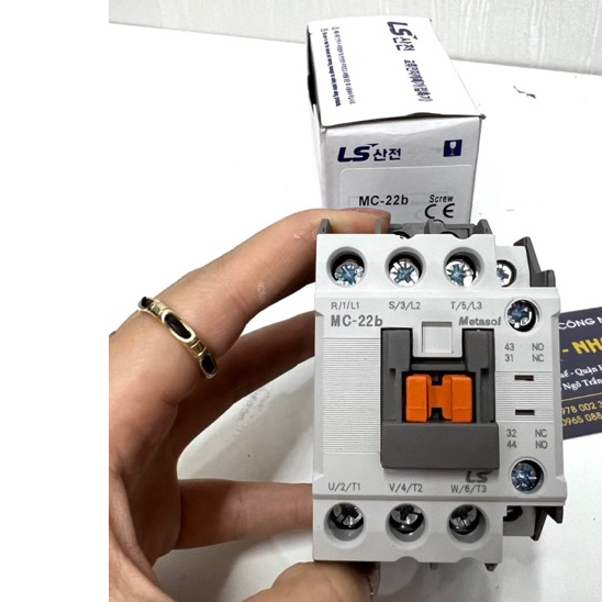 LS MC 22B Magnetic Starter Contactor - เกาหลี | ไฮยู นูง | Shopee Thailand