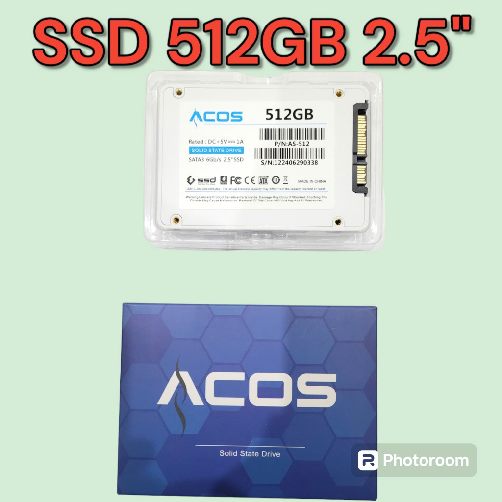 512gb SSD - Floor - FullBox ใหม่ 100% - รับประกัน 12 เดือน - ยี่ห้อ ...