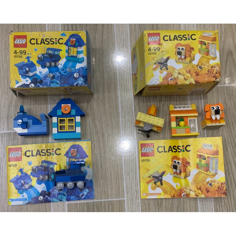 Lego classic 10706 และ 10709 ประกอบพื้นฐานของแท้ | Shopee Thailand