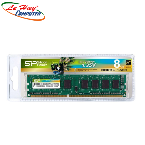 RAM PC Silicon Power DDR3L-1600 CL19 UDIMM 8GB (512Mx8) - สินค้าของแท้ ...