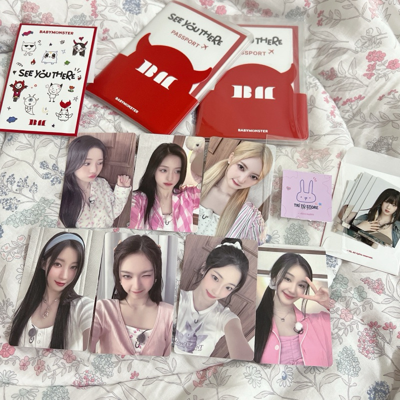 [OFFICIAL] ของแท้ DF CARD BABYMONSTER PASSPORT SET | Shopee Thailand