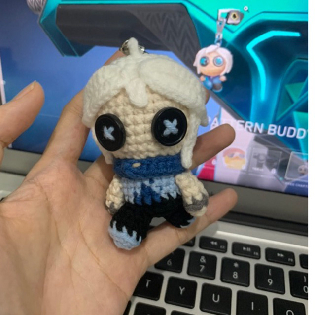 พวงกุญแจไหมพรม Jett buddy Valorant | Shopee Thailand