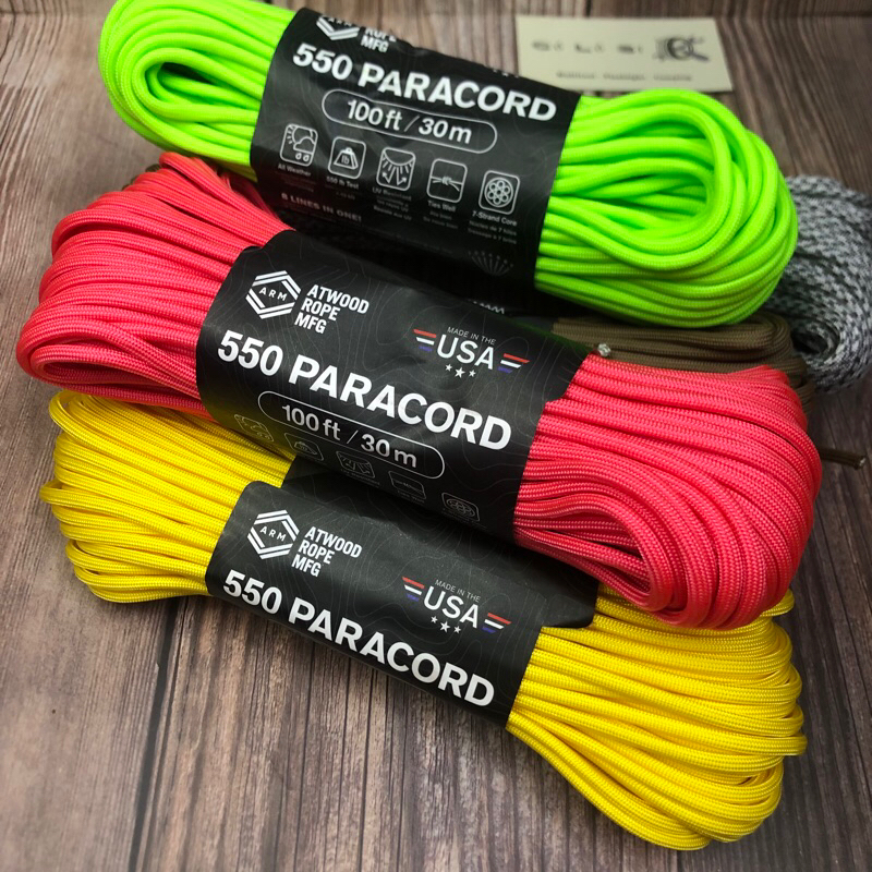 [OLDEST] Atwood ROPE 550 LB PARACORD WIRE [สินค้ามาตรฐาน จัดส่ง US ...