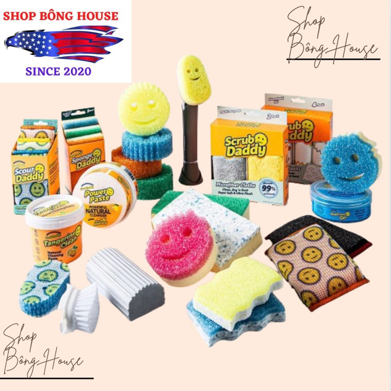 [US Bill] COLLECTION OF SCRUB DADDY Sponge PRODUCTS | Shopee Thailand