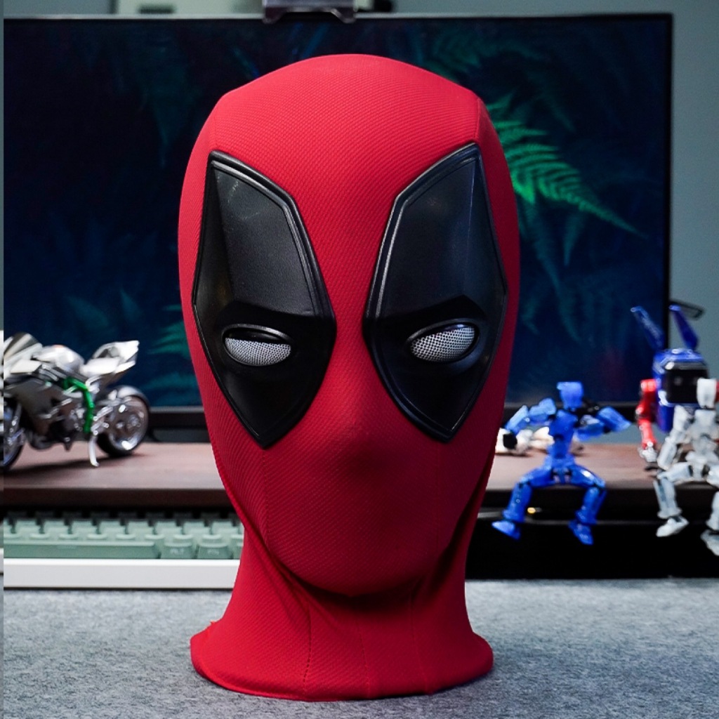 หน้ากาก Winking Deadpool รีโมทคอนโทรลเรืองแสง, หน้ากาก Superhero ...
