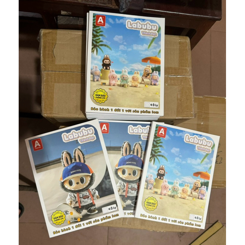 เล่ม 4 Box Ly Labubu 96 หน้า Thanh Dat (10 เล่ม) | Shopee Thailand