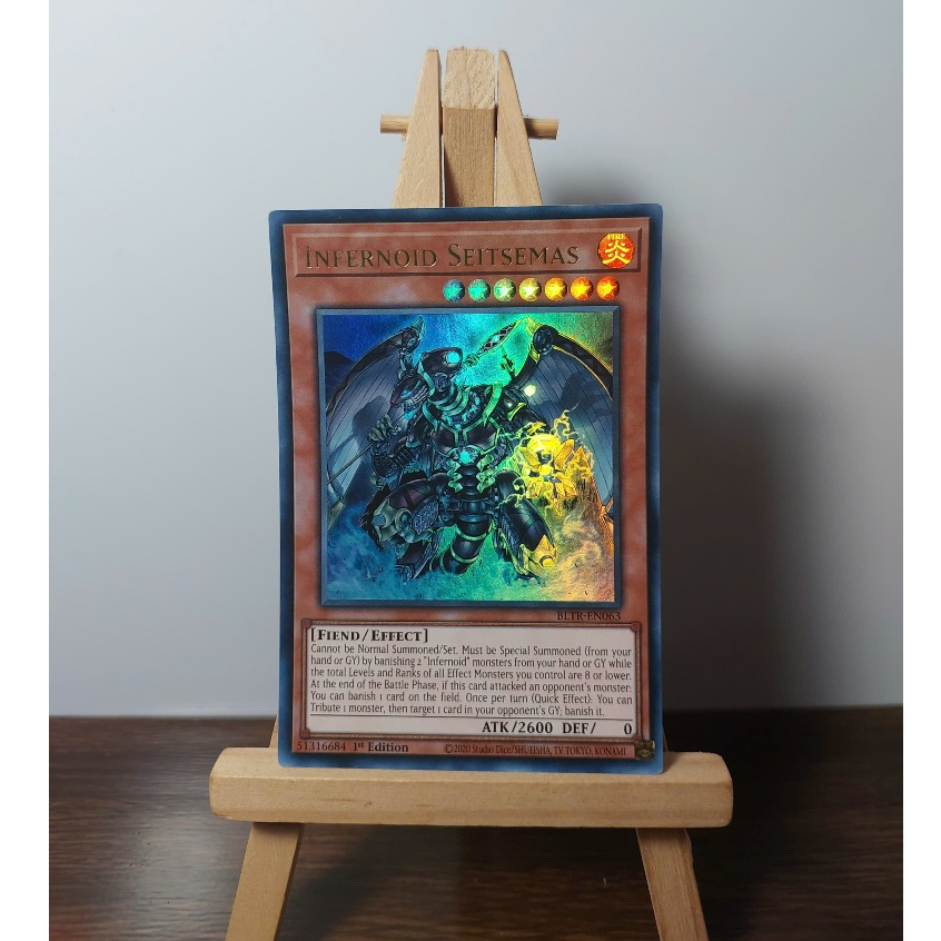[Peaty Shop] Yugioh Monster Infernoid Seitsemas Card - BLTR-EN063 ...