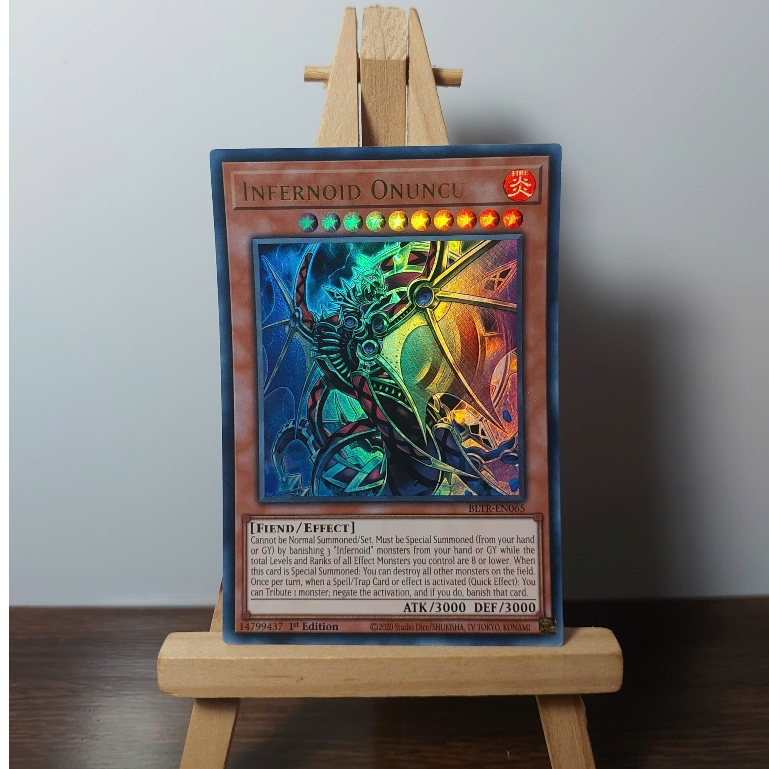 [ร้านระบายสี] การ์ด Yugioh Monster Infernoid Onuncu Mint90 - BLTR-EN065 ...