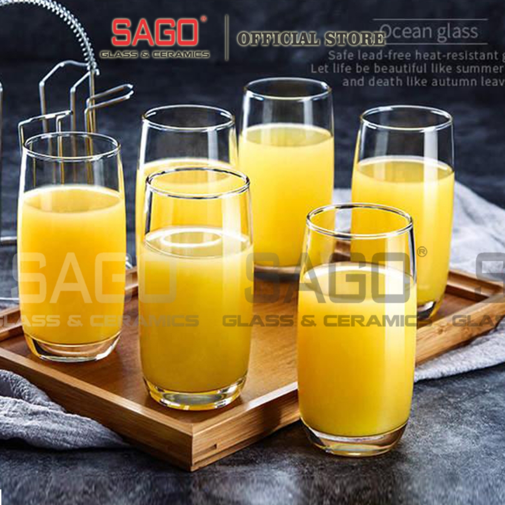 Ocean Ivory ถ้วยแก้วบอลสูง 370ml | B13013 , 460ml | B13016 นําเข้าจากประเทศไทย | Shopee Thailand