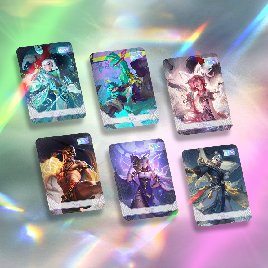สุดยอดของ AOV | Zata Yue Veera Tulen Raz | Skin LIEN QUAN MOBILE CORNERED CARD - ARENA OF VALOR ...