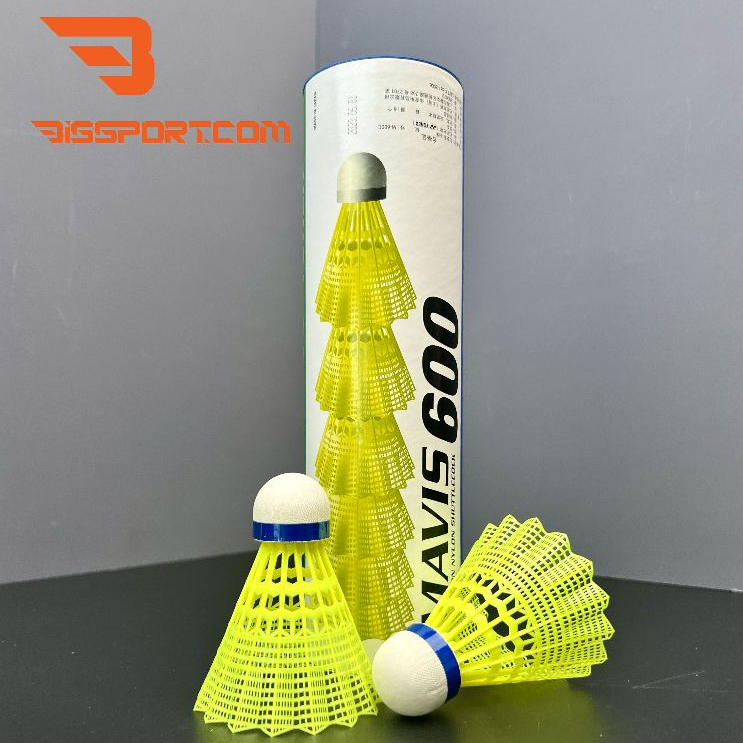 ลูกแบดมินตันพลาสติก Yonex Mavis 600 ของแท้ - 1 หลอด 6 ลูก - ทนทานเป็น ...
