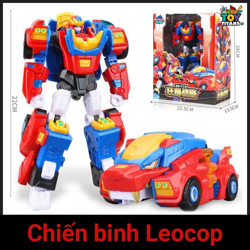 Miniforce 4 Leocop Lion Space Police Robot - Kid Superhero Squad ...