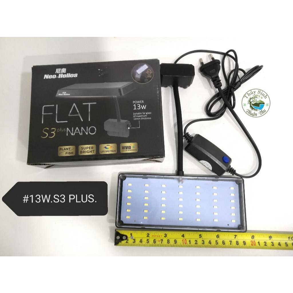 Neo Helios ปลาสีแดงไฟ Led FLAT S3 Plus นาโนปลาสีแดงไม่น้ําสีแดงเฉพาะ ...