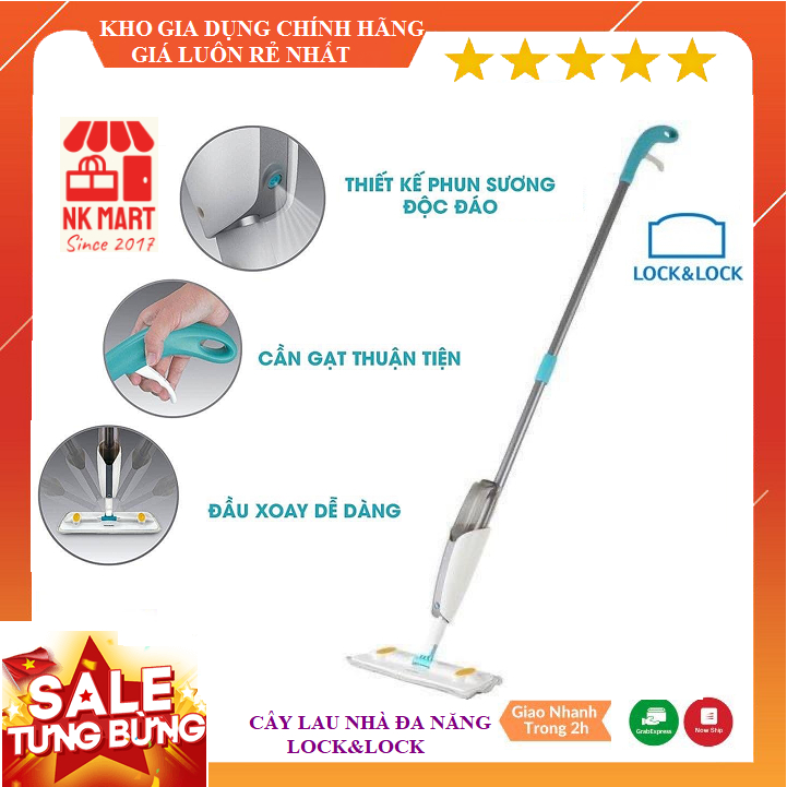 [Lock&Lock ของแท้] ไม้ถูพื้นฉีดน้ํา Lock&Lock ETM461 | Shopee Thailand