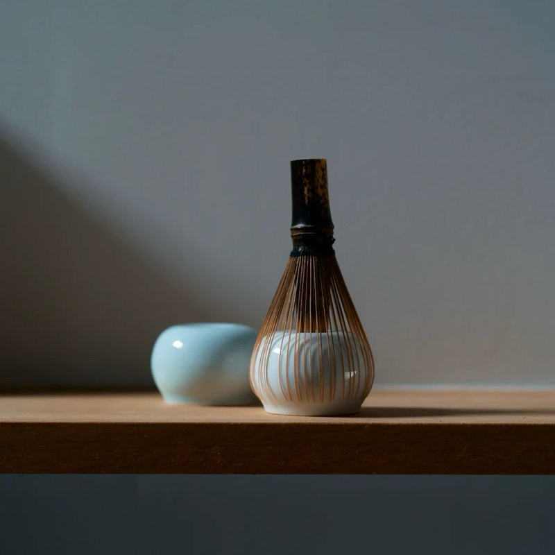 พร้อมจัดส่ง HCM [Yugen kyoto] ORIGAMI MATCHA WHISK STAND - ขาตั้งไม้ ...