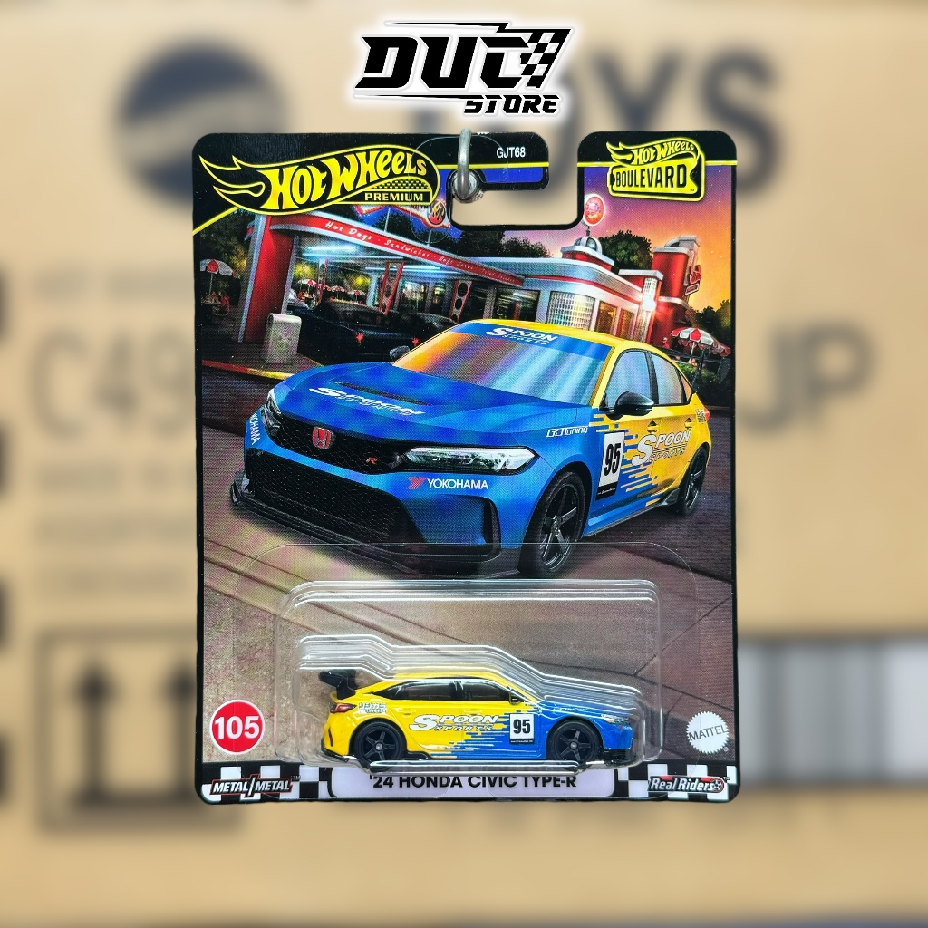 Ducstore รถโมเดล HRT61 Hot Wheels 24 Honda Civic Type-R - Boulevard ...
