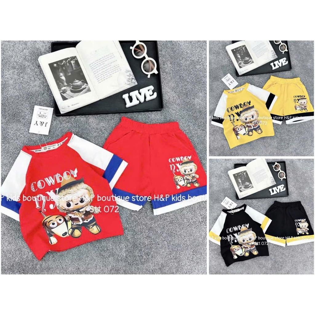 COLOR-MIXED COWBOY LABUBU SET FOR BABY 8-20KG | Shopee Thailand