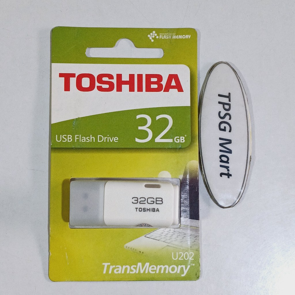 Usb 32GB Toshiba TransMemory U202 (แฟลชไดรฟ์ USB ของแท้) | Shopee Thailand