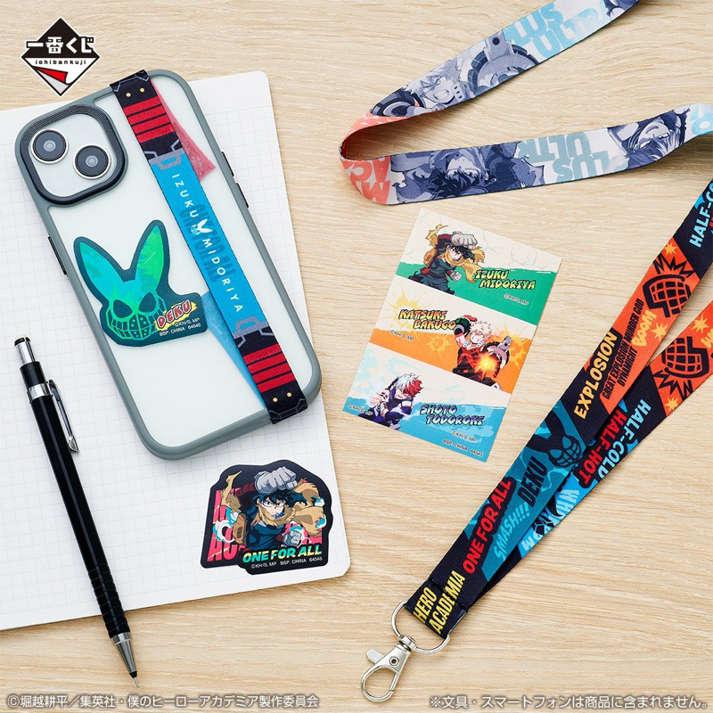 [ของแท้] Mha My Hero Academia Phone Strap/ Card Strap/ Sticker Set ...