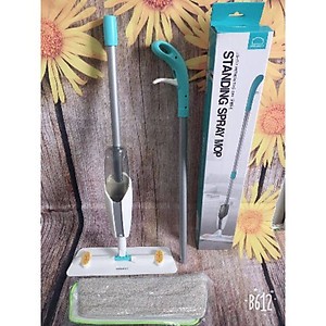 LocknLock ไม้ถูพื้นสเปรย์น้ํา ETM461 สีขาว คละสี แผ่นม็อบ 2 แผ่น ...