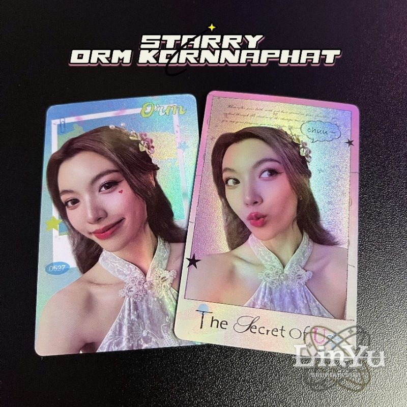 [ของแท้] Orm Kornaphat "Starry" The Flash Rounded Corner Card | Shopee ...