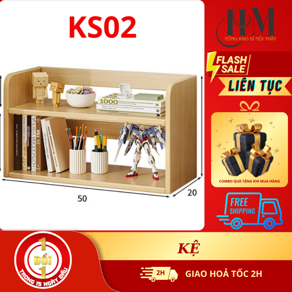 ชั้นวางหนังสือโต๊ะ - NT MINH PHAT | Shopee Thailand