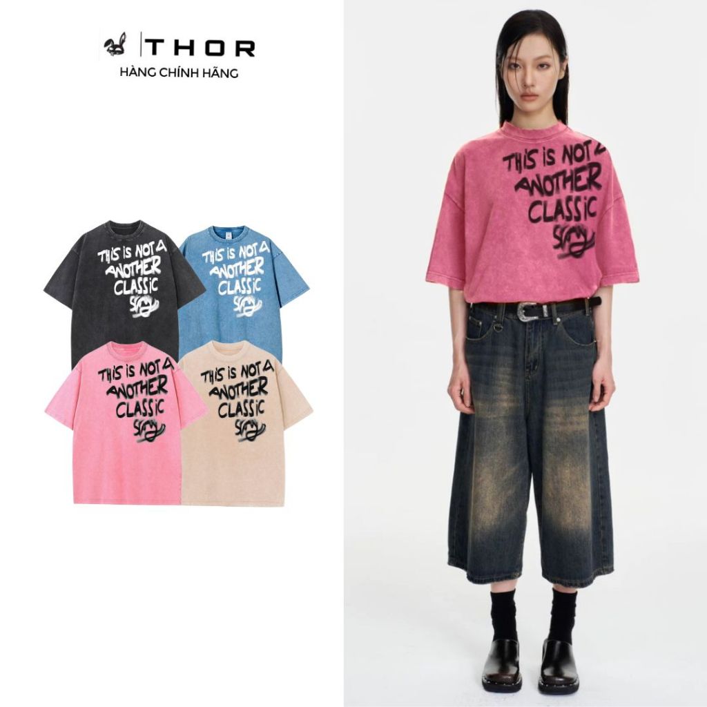 THOR ANOTHER CLASSIC เสื้อยืดแขนสั้น unisex ผ้าฝ้ายล้างนุ่ม | Shopee ...