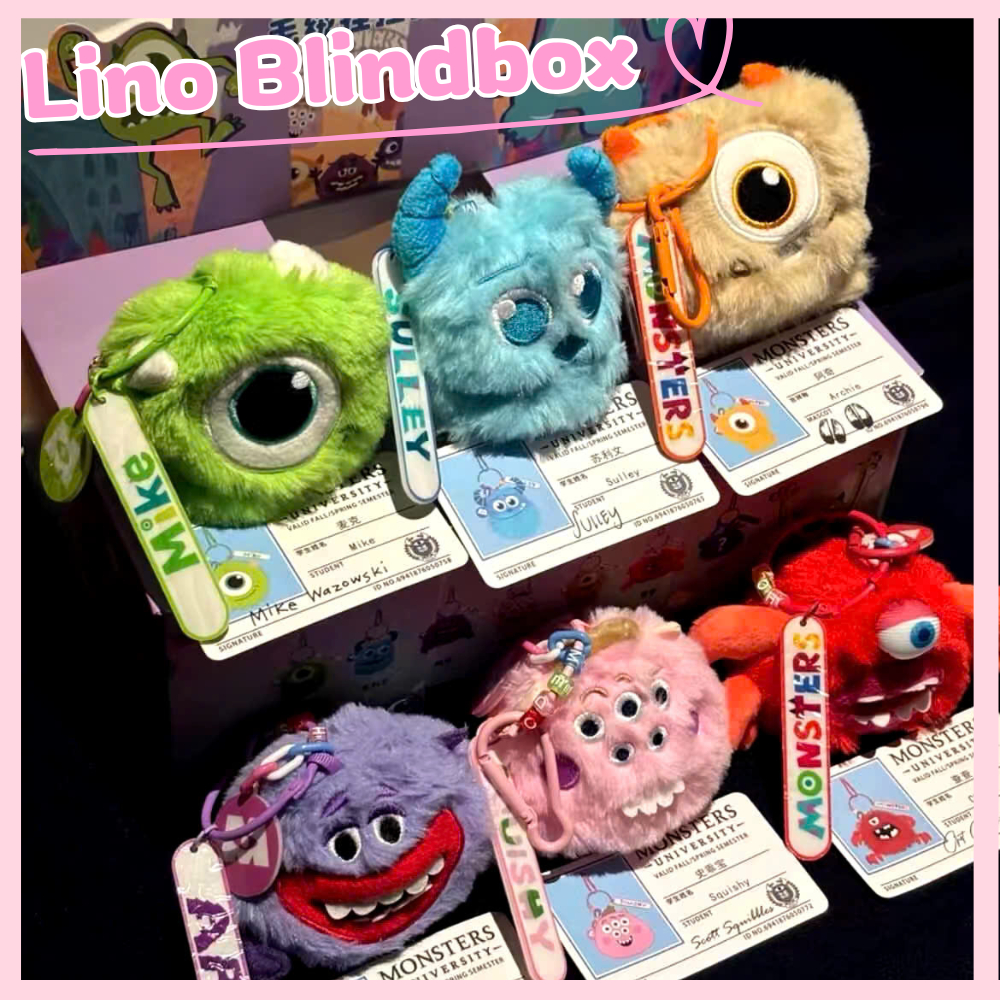 [พวงกุญแจ] Blindbox Monsters University - Monster School Blind Box ...