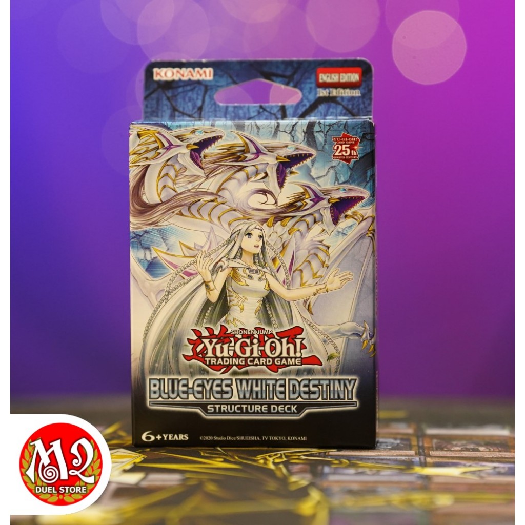 Yugioh Blue-Eyes White Destiny Structure Deck - SDWD Konami UK ของแท้ | Shopee Thailand