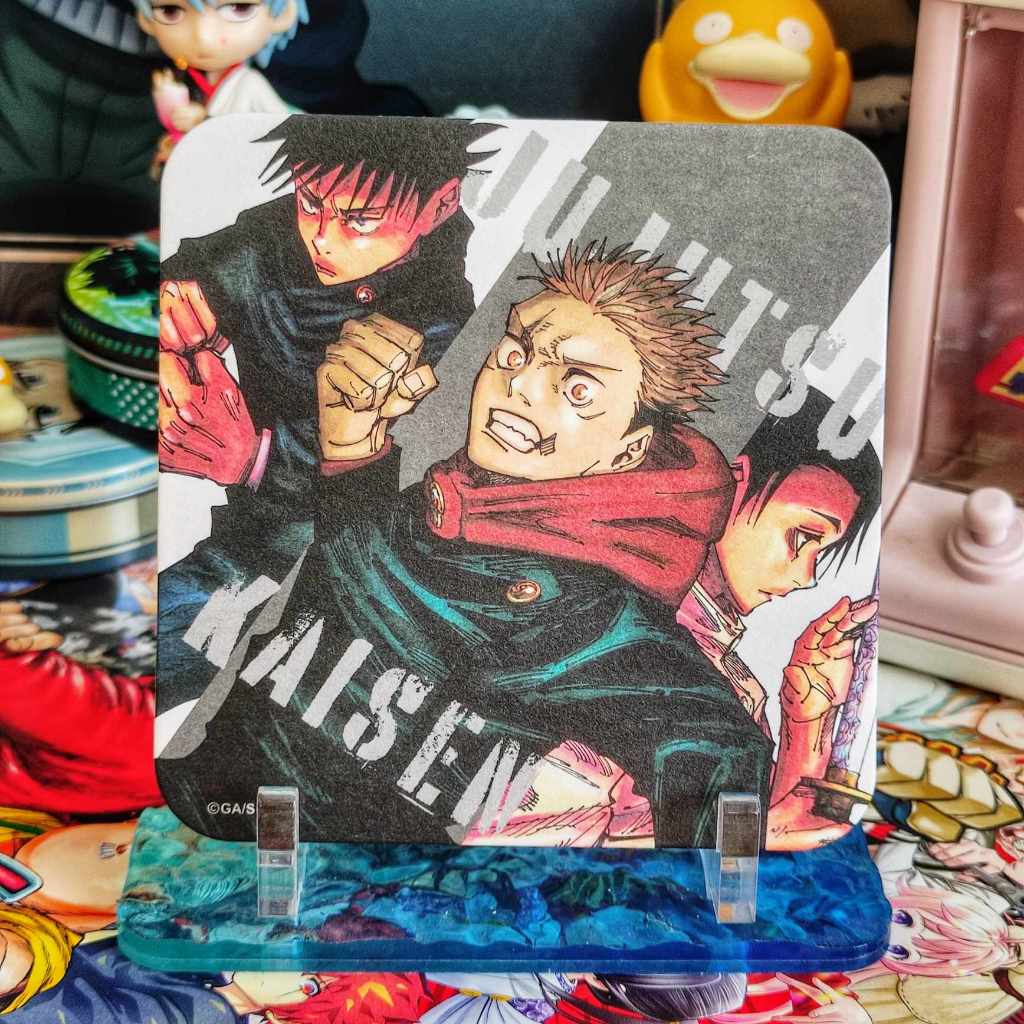 [JJK] Coaster - ที่รองแก้วมังงะ " War Spell " (Official) | Shopee Thailand