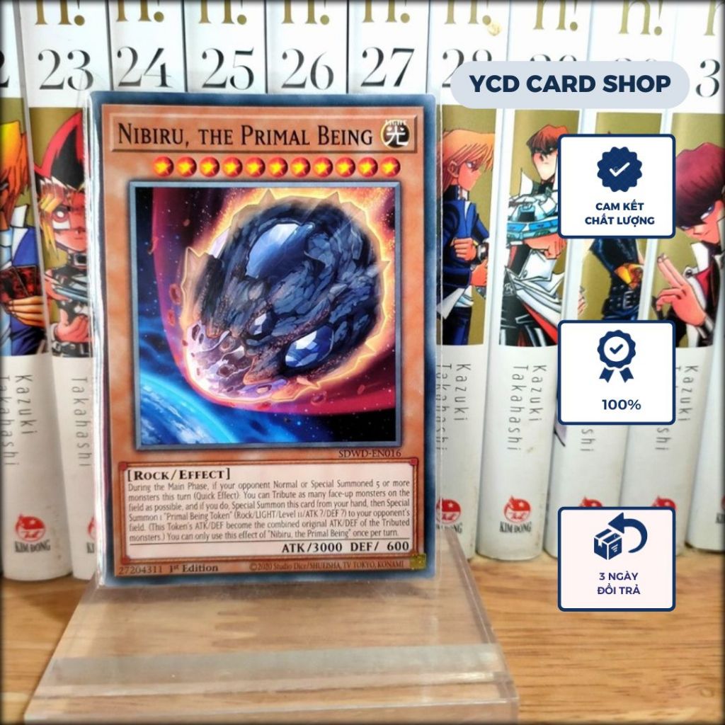 [YCDcardgame] การ์ด yugioh ของแท้ Nibiru, the Primal Being – ทั่วไป | Shopee Thailand