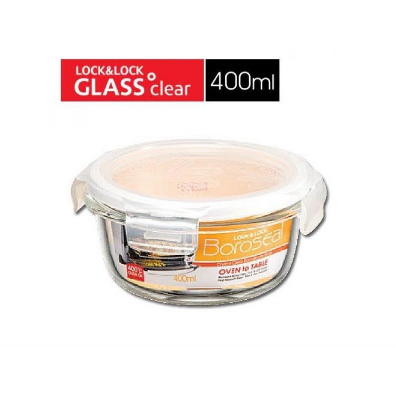 ชุดกล่องแก้ว Lock&Lock 2 ชิ้น, กล่องข้าวสํานักงาน LocknLock 400nl | Shopee Thailand