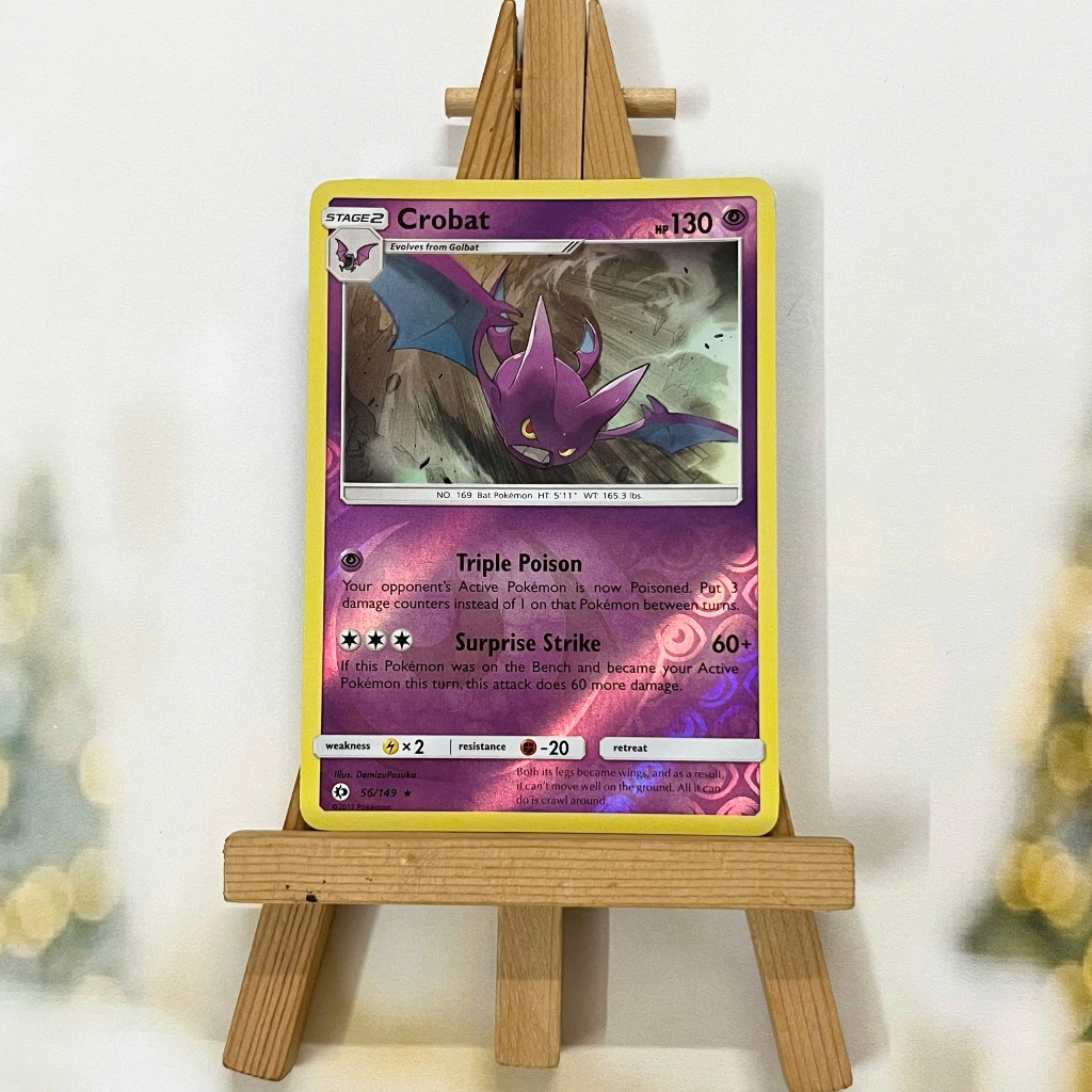 Crabat Pokemon Picture Cards 56/149 - การ์ด Sun & Moon (ชุดฐาน) Rare ...