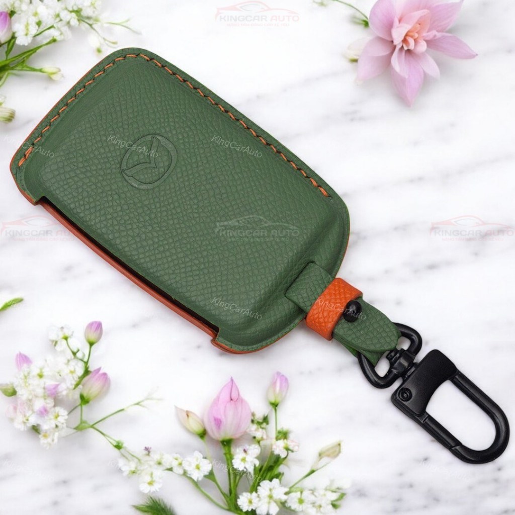 เคสกุญแจ 54 Moss-Orange-Key case - mazda3, mazda CX3, CX30, CX8, CX5 ...