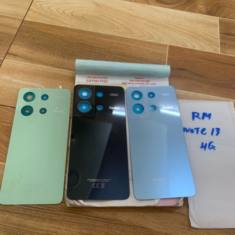 ฝาหลังสําหรับ redmi Note 13 4G/23124RA7EO(หลังพลาสติก) | Shopee Thailand