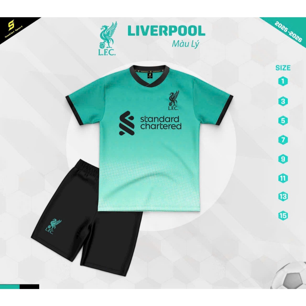 ชุดบอล LiVerPool Turquoise | Shopee Thailand