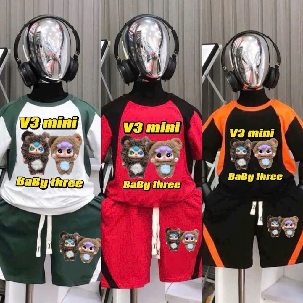 Baby THREE V3 MINI14-52kg BABY boy clothes เซตดีไซน์นิยาย วัสดุเท่ๆยืด ...