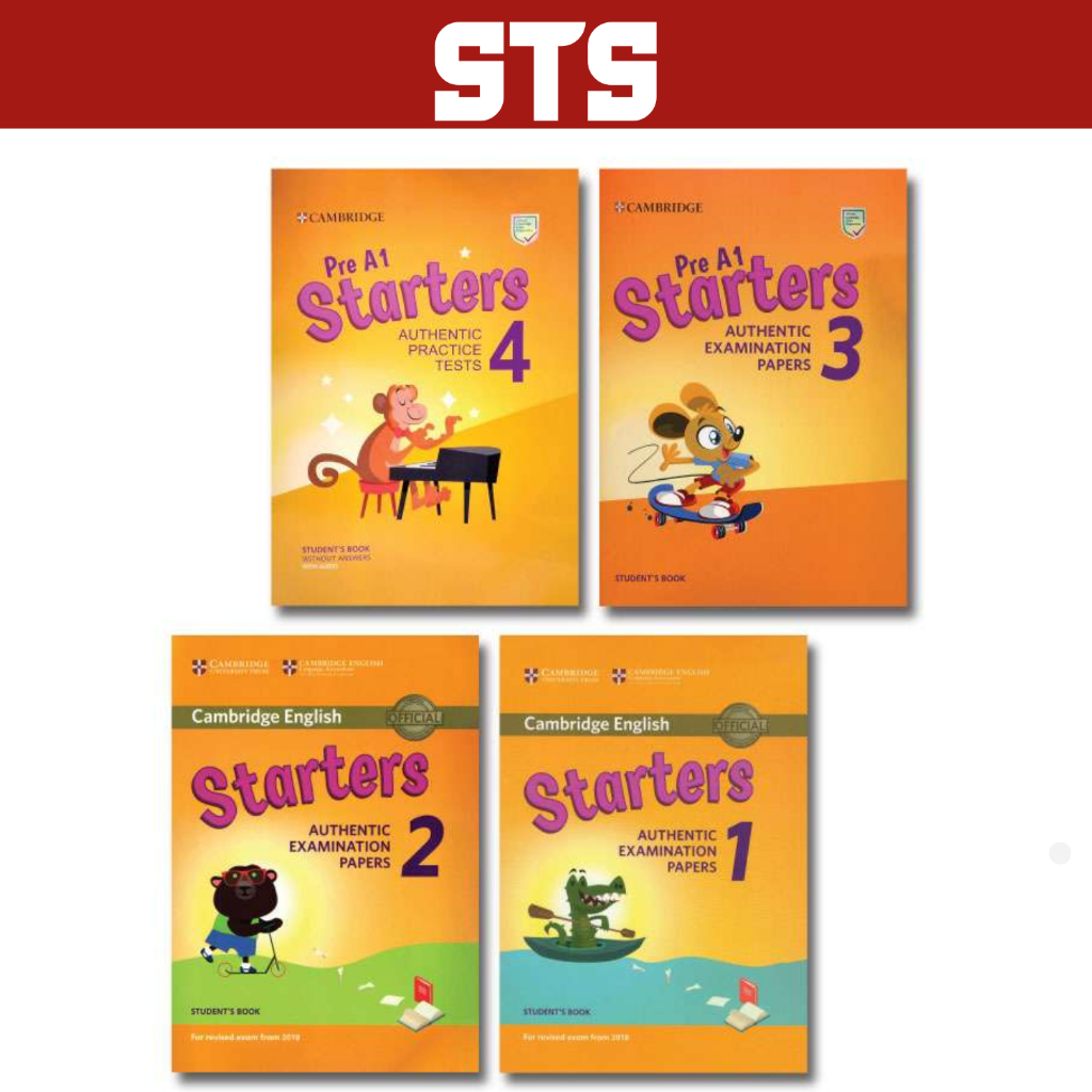 หนังสือ - Cambridge English Starters 1234 Students Book (พิมพ์แยก ...