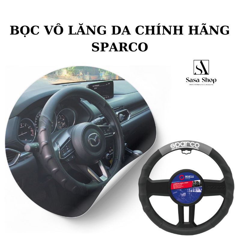 หุ้มพวงมาลัย SPARKCO แท้ รุ่นเต็ม Dcut แบบกลมและสี | Shopee Thailand