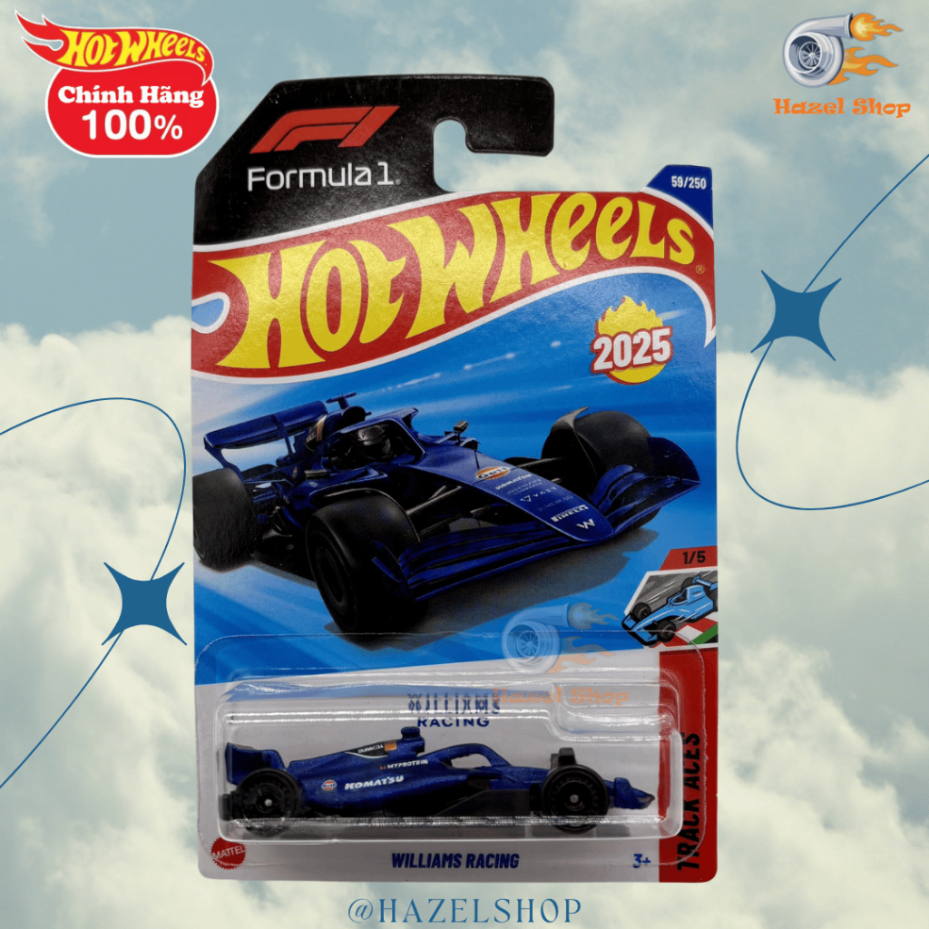 Hazel Shop - รถโมเดลพื้นฐาน Hot Wheels - Williams Racing (สูตร F1 ...