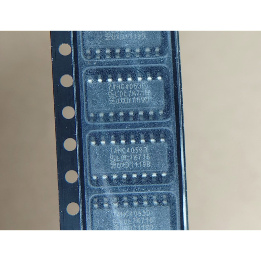 74HC4053 / 74HC4053D NXP 16-SOMIC ข้อต่อช่องสัญญาณ IC | Shopee Thailand