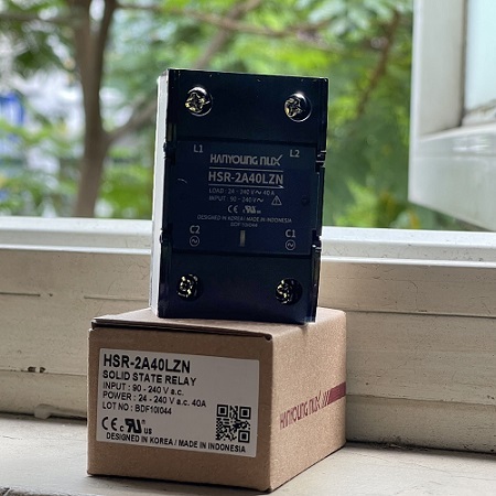 Hanyoung Semiconductor รีเลย์ HSR-2A40LZN 24-240 VAC | Shopee Thailand