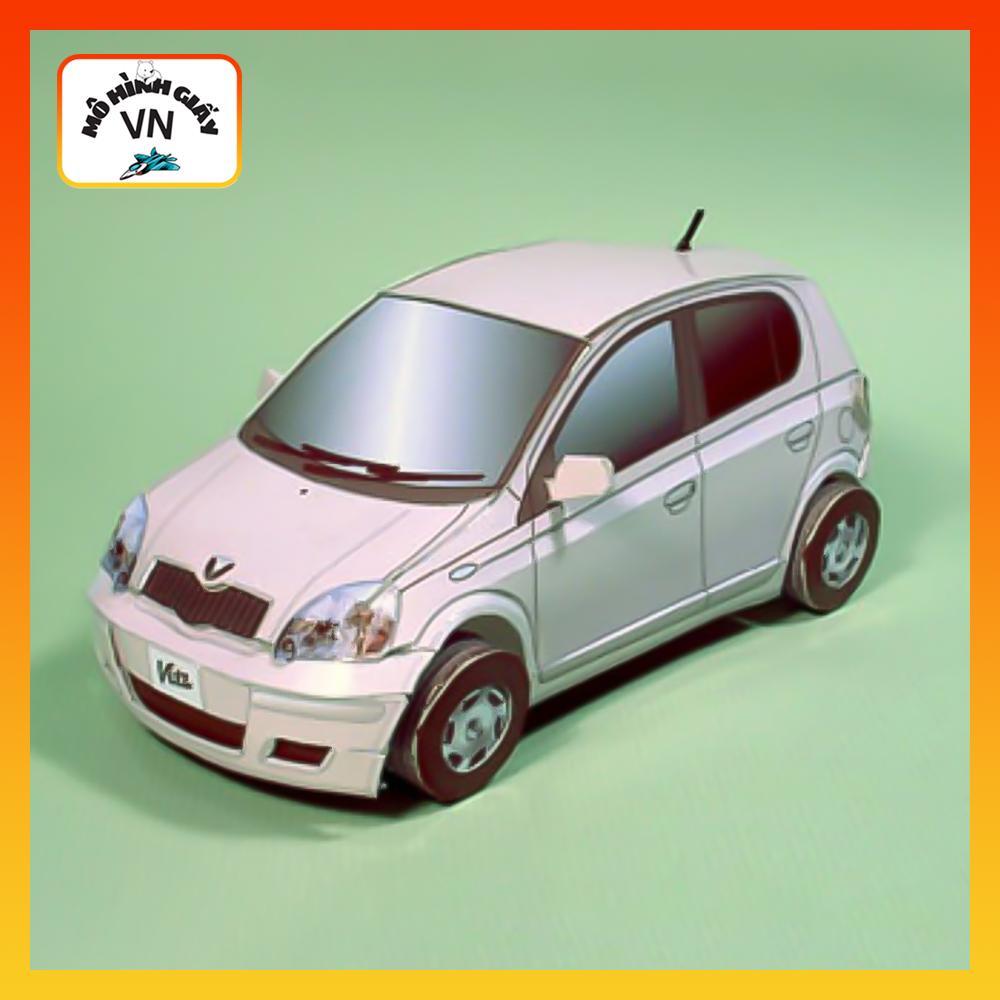 Toyota Vitz Assembly Paper Model (เวอร์ชั่นเรียบง่าย) - MohinhgiayVN ...