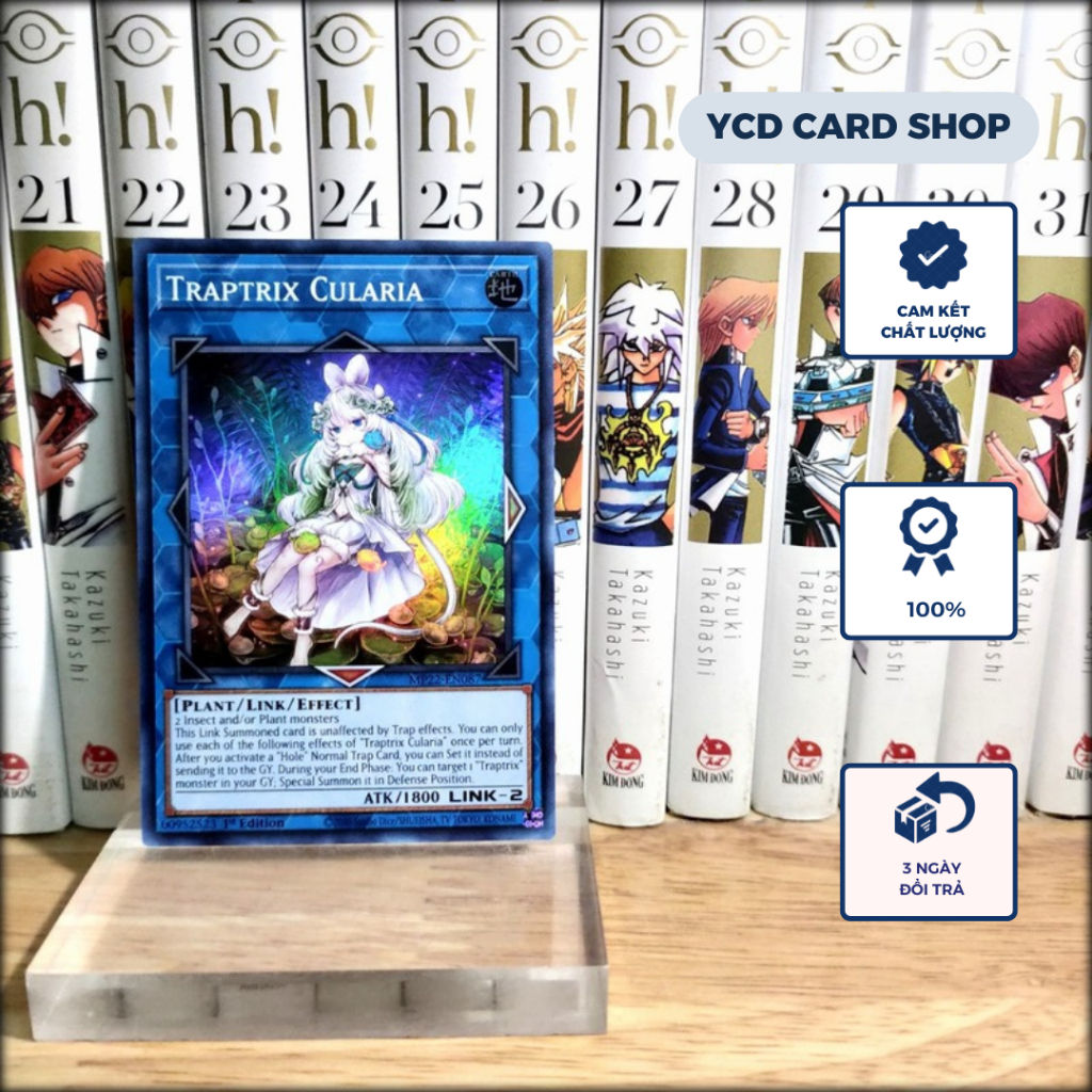 [YCDcardgame] การ์ด yugioh ของแท้ Traptrix Cularia – Super Rare ...