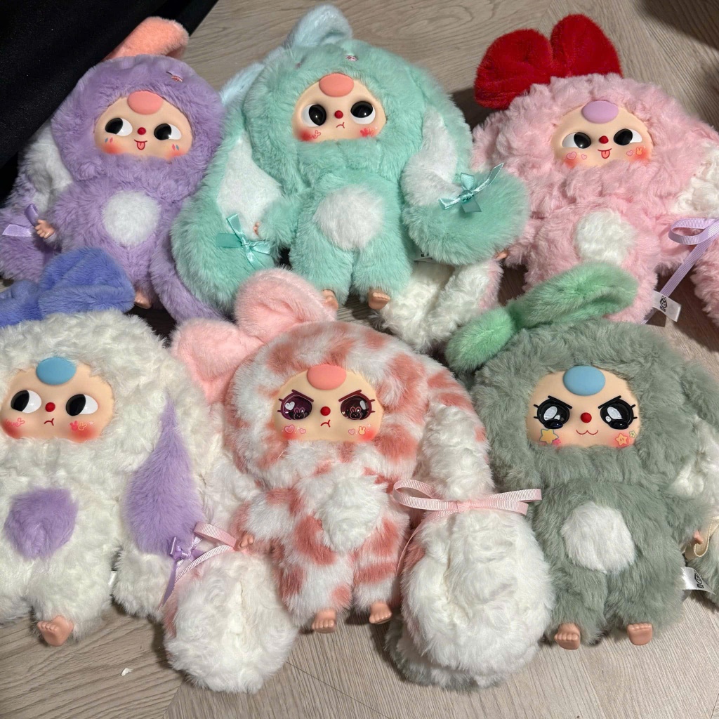 Blindbox BABYTHREE Return Rabbit เมืองแรบบิท V1 / V2 ทําพวงกุญแจน่ารัก ...