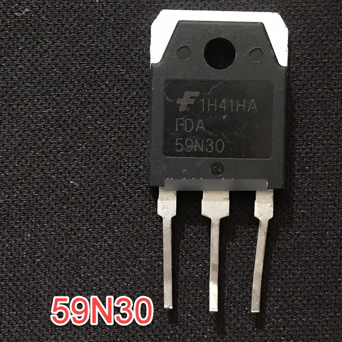 2 N-Channel Mosfet FDA59N30 ส่วนประกอบ 59N30 59A 300V TO-3P ถอดชิ้นส่วน ...