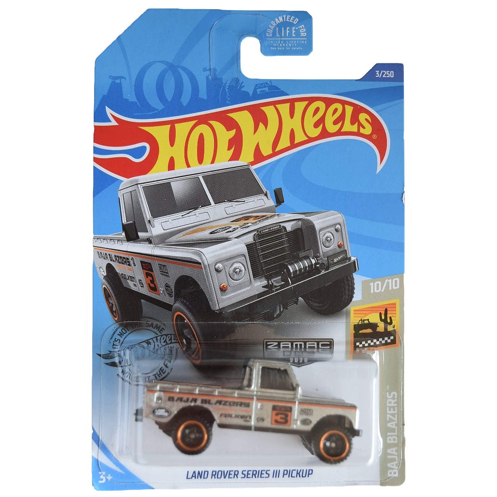 Hot Wheels Land Rover Series III Pickup รถโมเดล Zamac มีให้เลือกหลายสี ...
